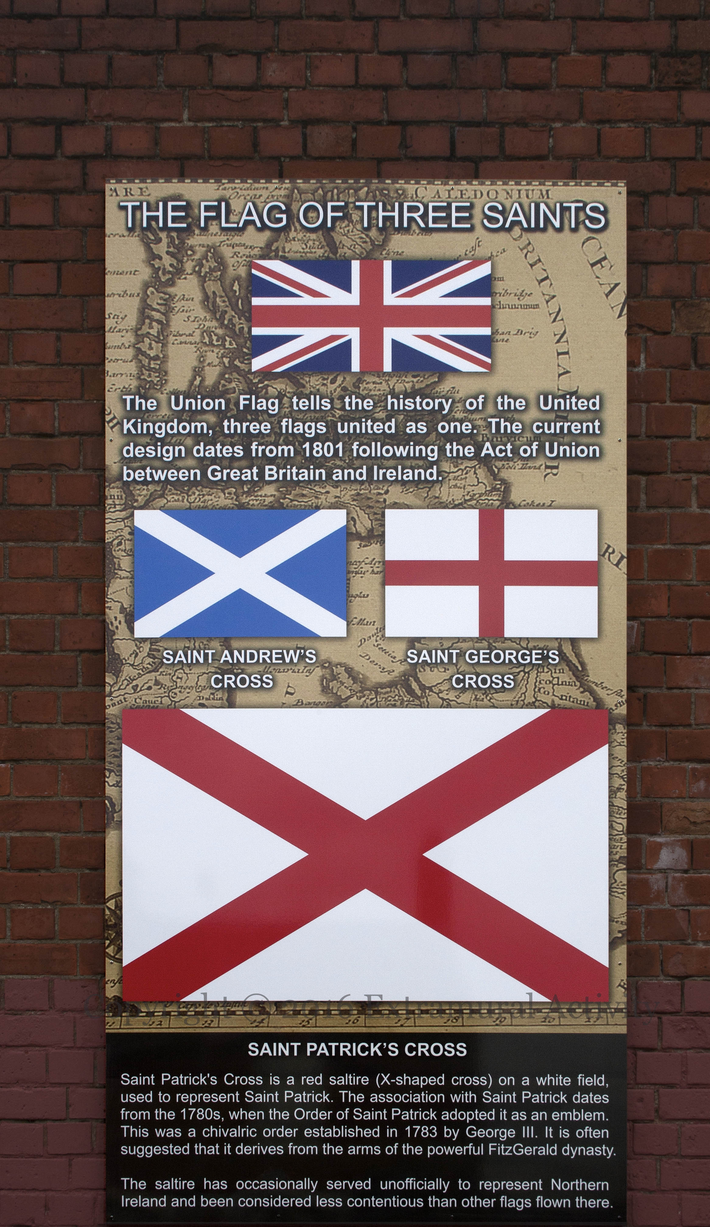 The Flag Of Three Saints – Extramural Activity