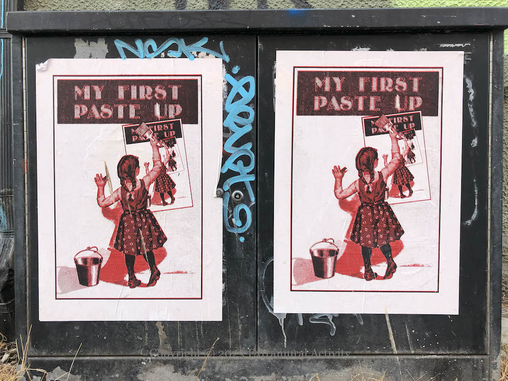 My Second Paste Up – Extramural Activity